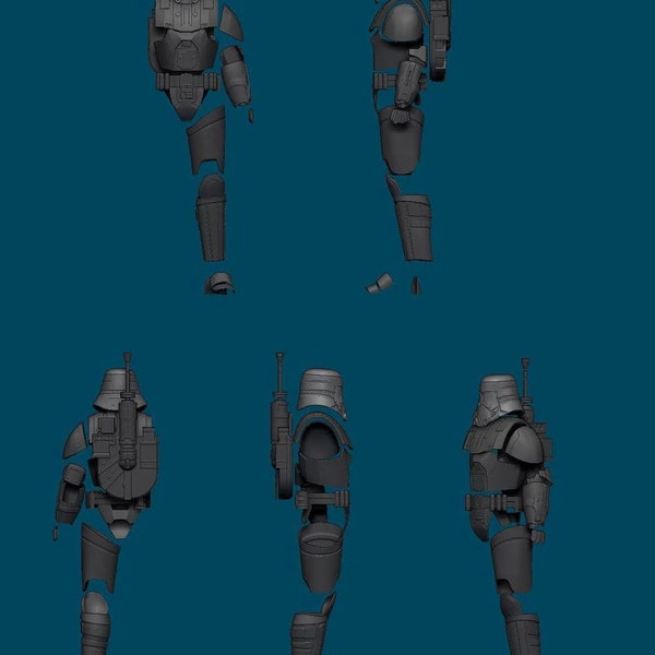 Imperial Commando Armor - Etsy