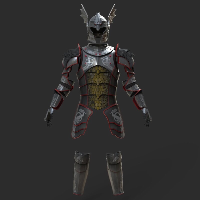 Dragon Armor - Etsy