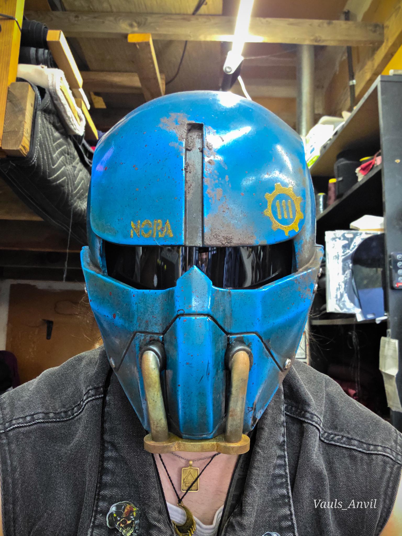 Fallout 4 Vault Dweller Institute Wearable Helmet - Custom Cosplay ...