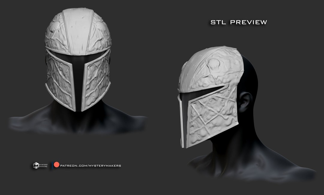 True Mask of the Mandalore - Etsy