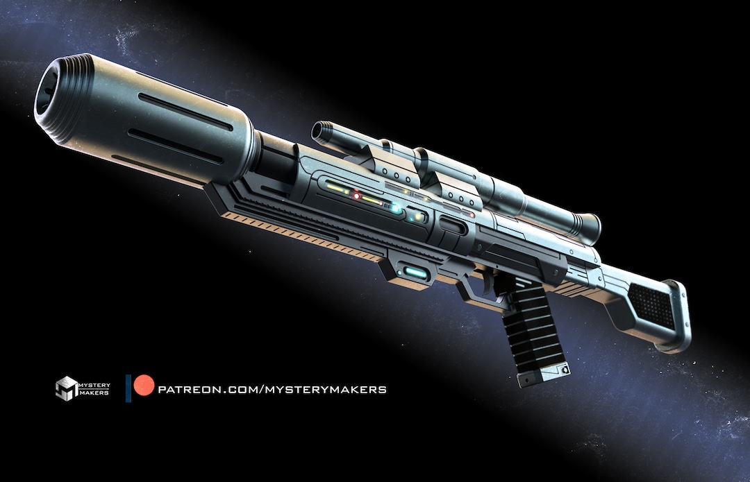 Heavy Mando Blaster - Etsy