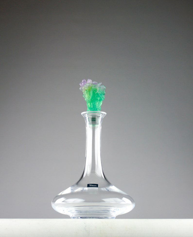 Daum France | Grapevine Decanter Carafe | France 1980s Luxury ...