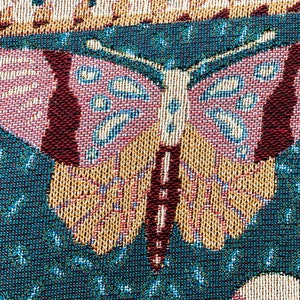 Eclectic Woven Throw Blanket. Maximalist Bedroom - Tapestry Aesthetic ...