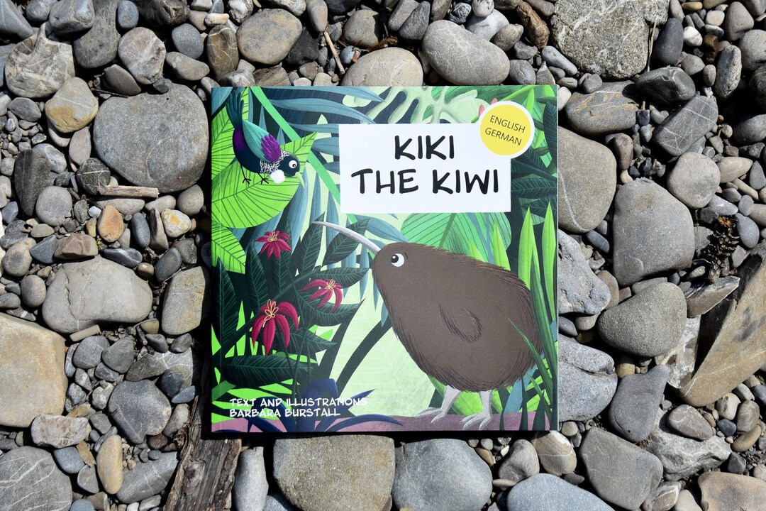 Childrens Book With Kiwi Bird kiki the Kiwi / Kiki Der Kiwi bilingual ...