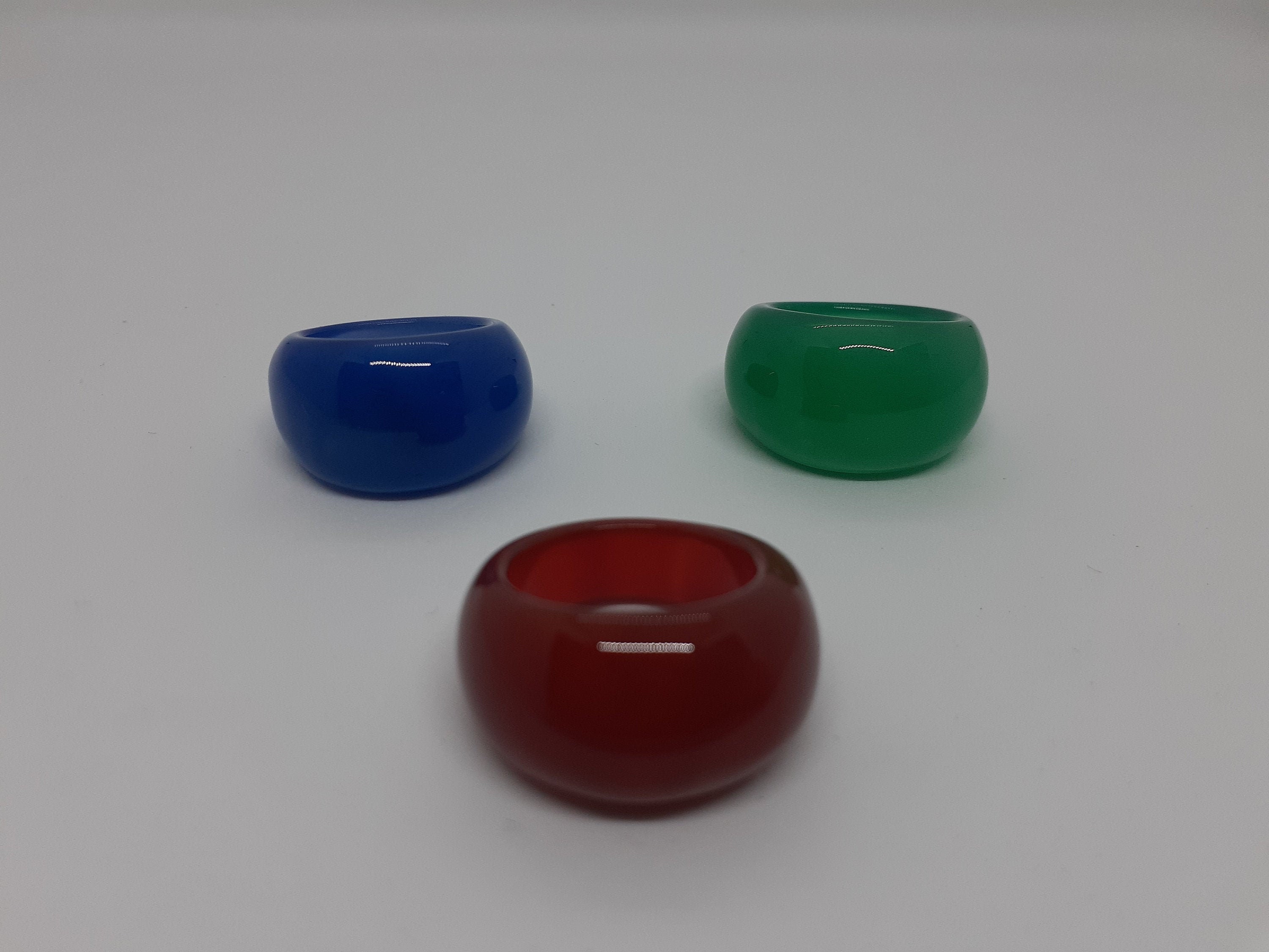 Jade Multi Color Ring Big Jade Dome Ring Chinese Jade Ring - Etsy