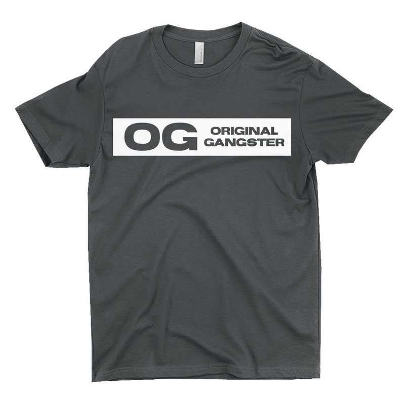 OG Original Gangster Old School Hip Hop Tee - Etsy