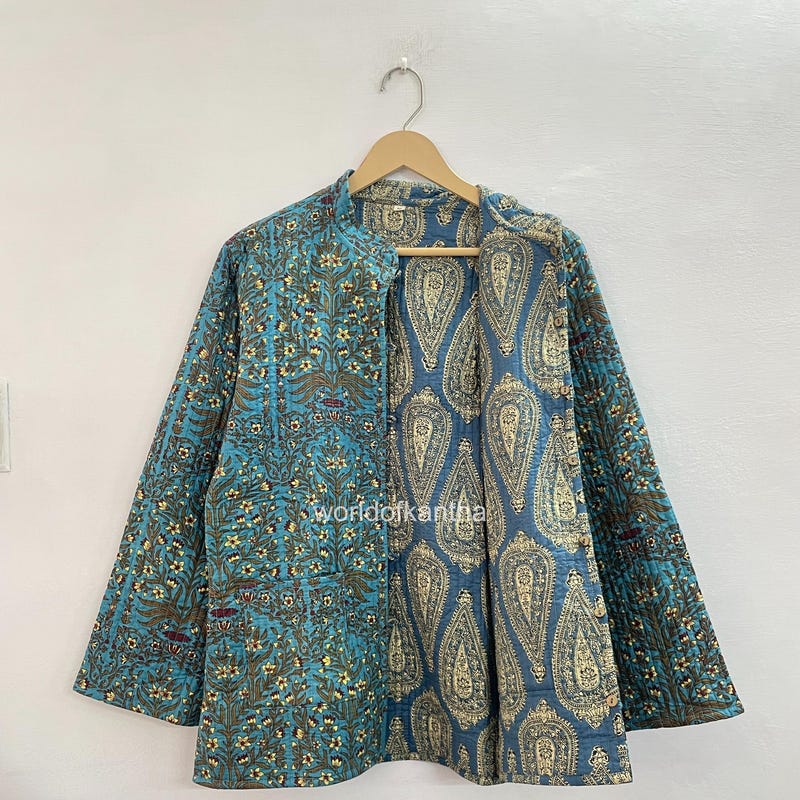 Blue Noir Jacket - Etsy UK