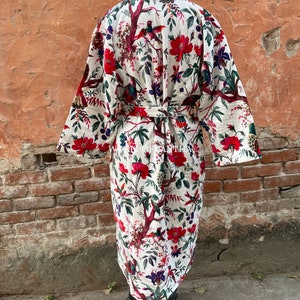 Luxury Velvet Comfortable House Robes Unisex Kimono Boho Jacket Indian ...