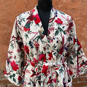 Luxury Velvet Comfortable House Robes Unisex Kimono Boho Jacket Indian ...