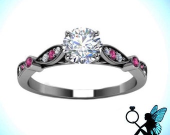 Ruby Fairy Engagement Rings - Etsy