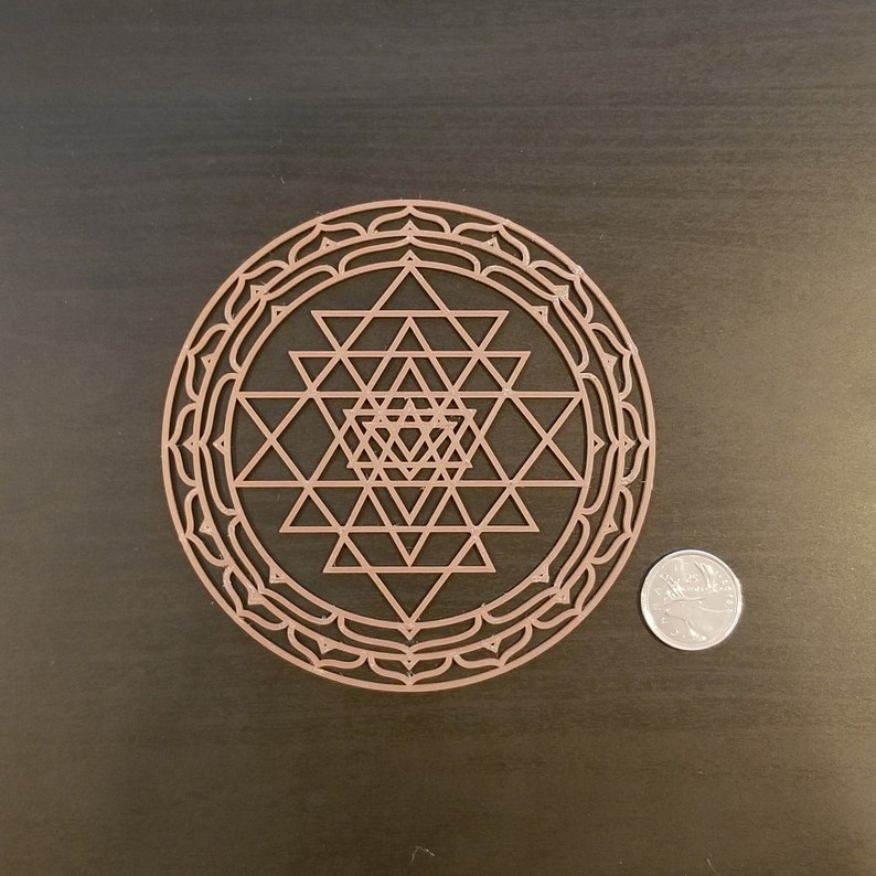 Sri Yantra Sacred Geometry | Etsy