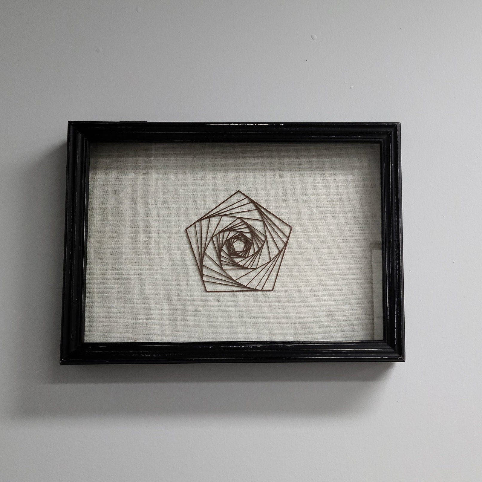 Pentagon Spiral Sacred Geometry - Etsy Canada