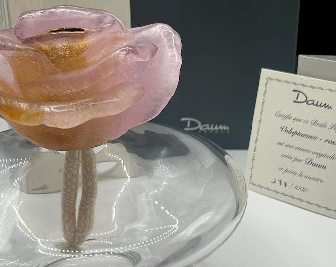 Daum France Roses Vase - Etsy