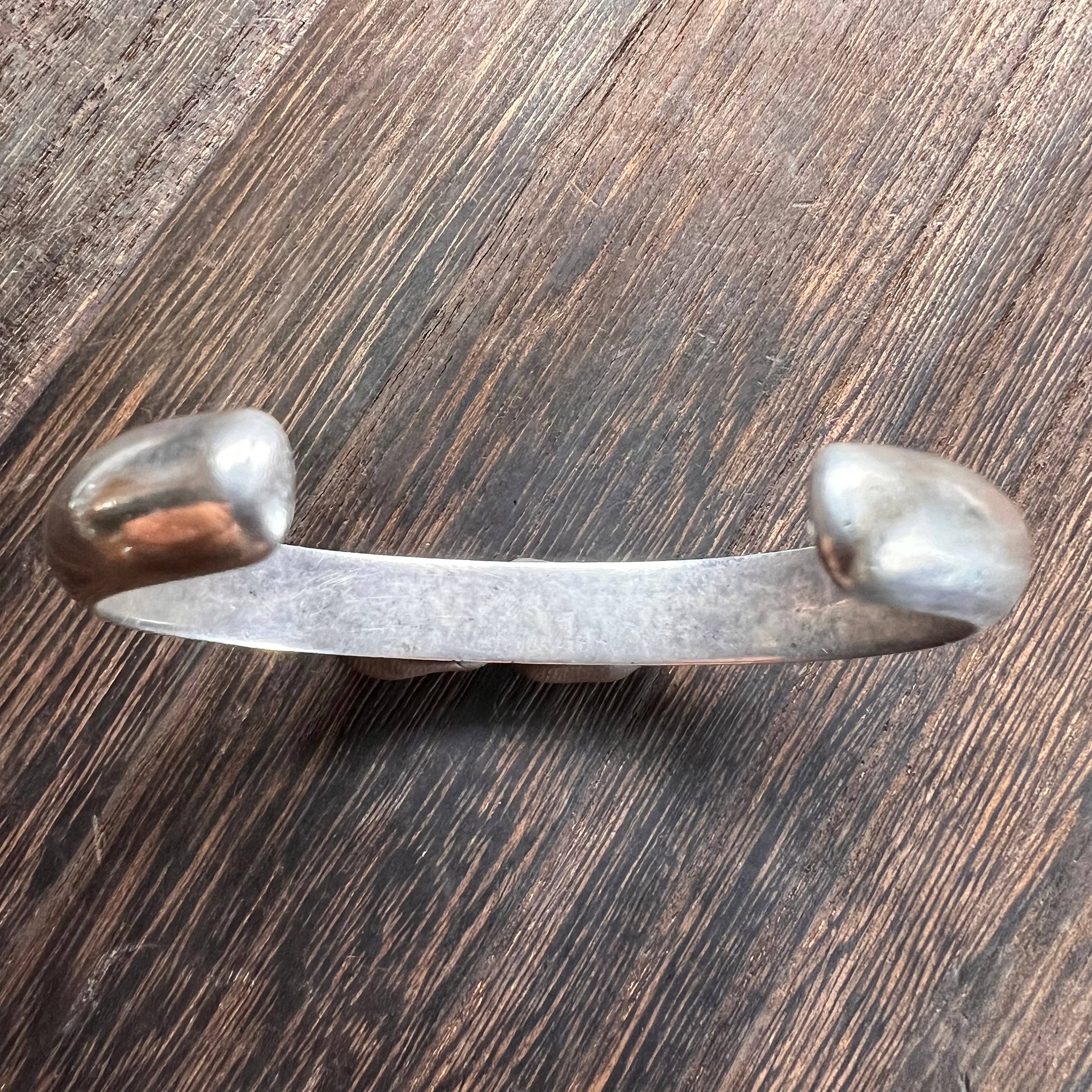 1920s Navajo Silver Cuff With Chisel Work - Etsy