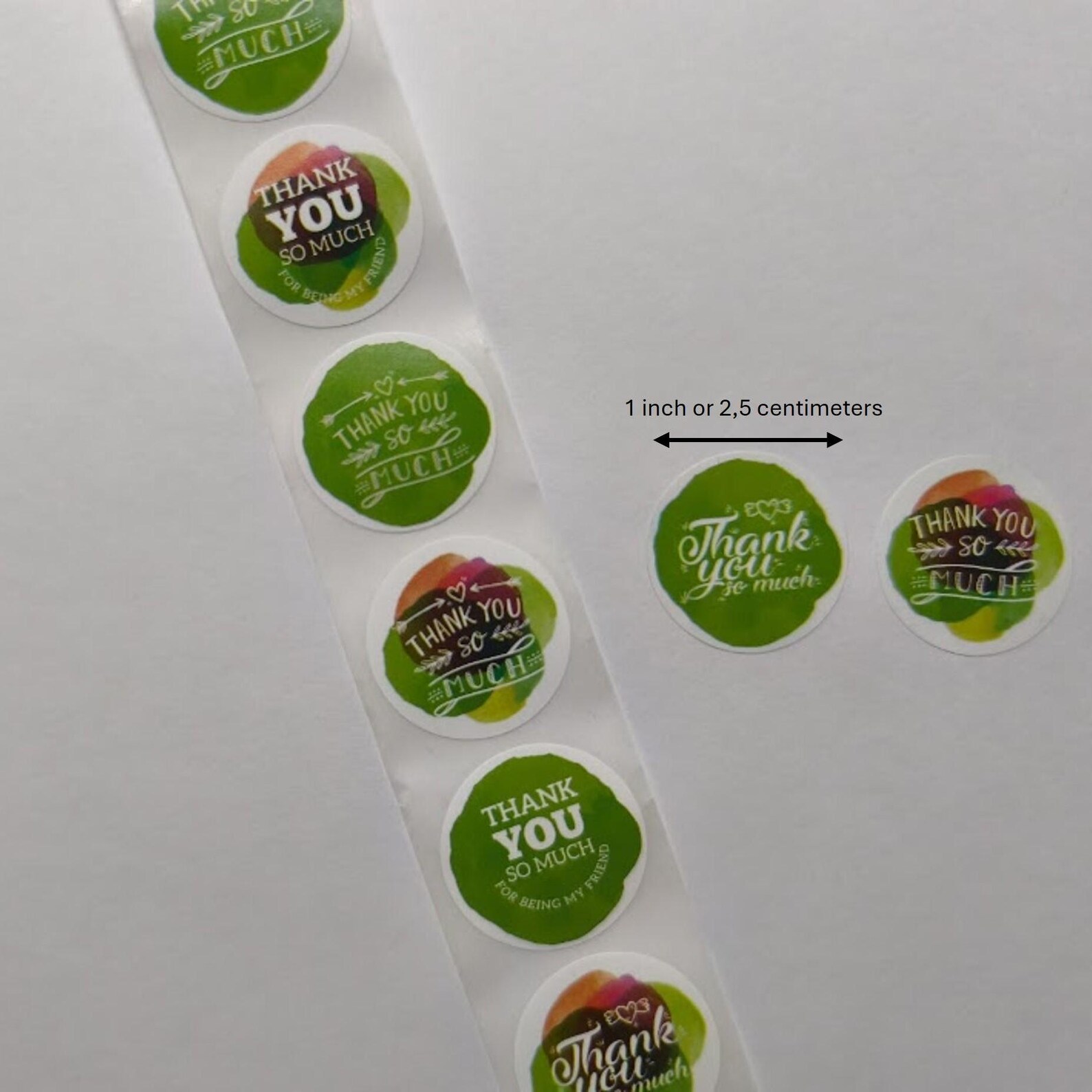 Thank You so Much Stickers | Sealstickers, 1 Inch - Etsy