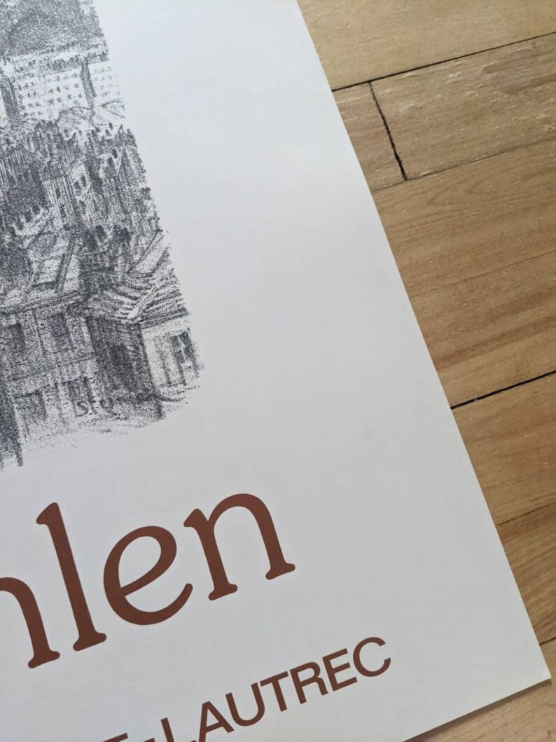 Original Exhibition Poster Steinlen Musée Toulouse Lautrec 1971 - Etsy