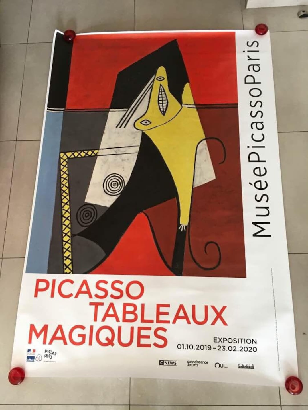 Poster PICASSO Exhibition 4x6 Ft Original 2019 - Etsy