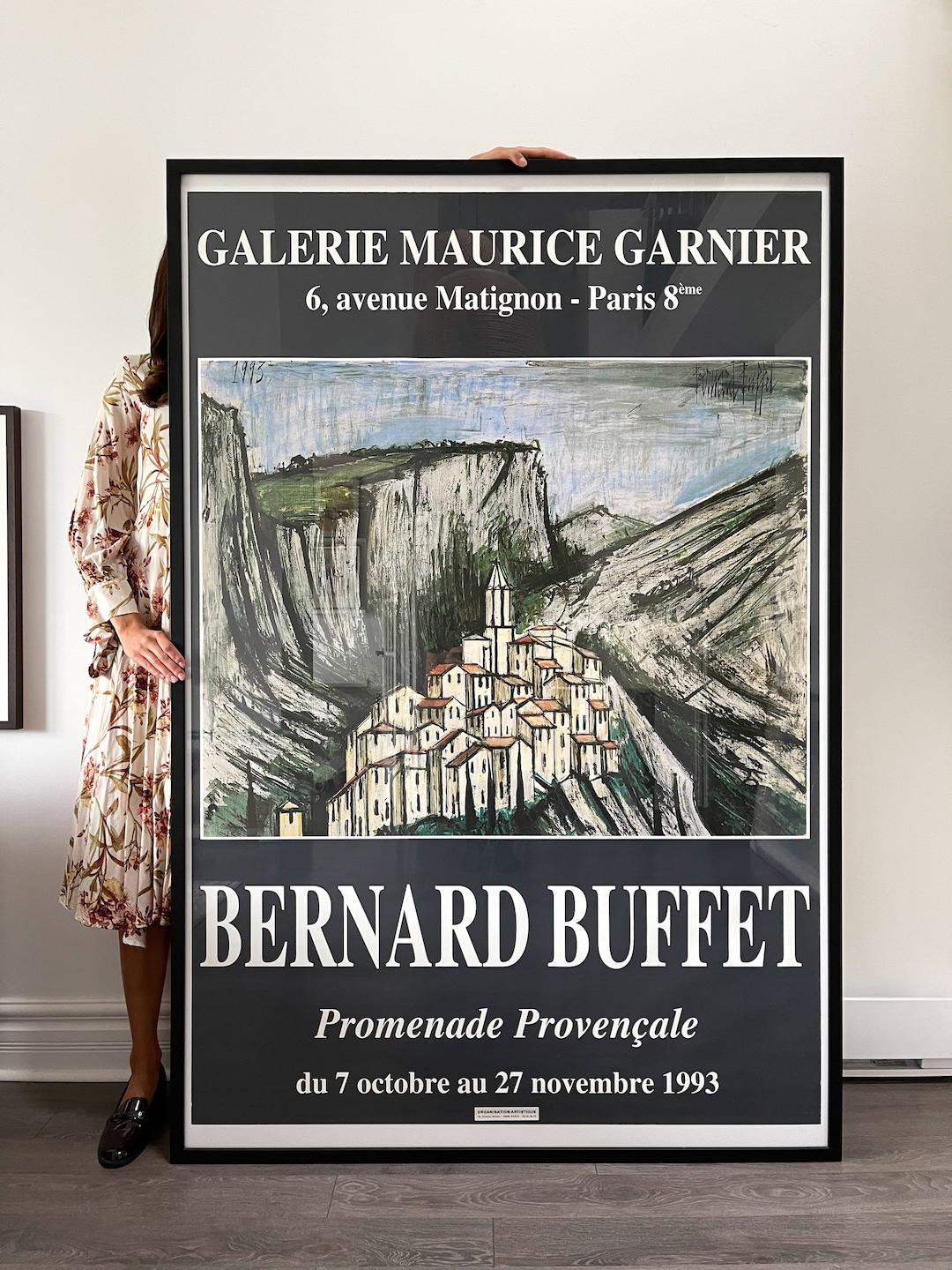 Original Bernard Buffet Poster 1993 - Galerie Maurice Garnier, Paris ...