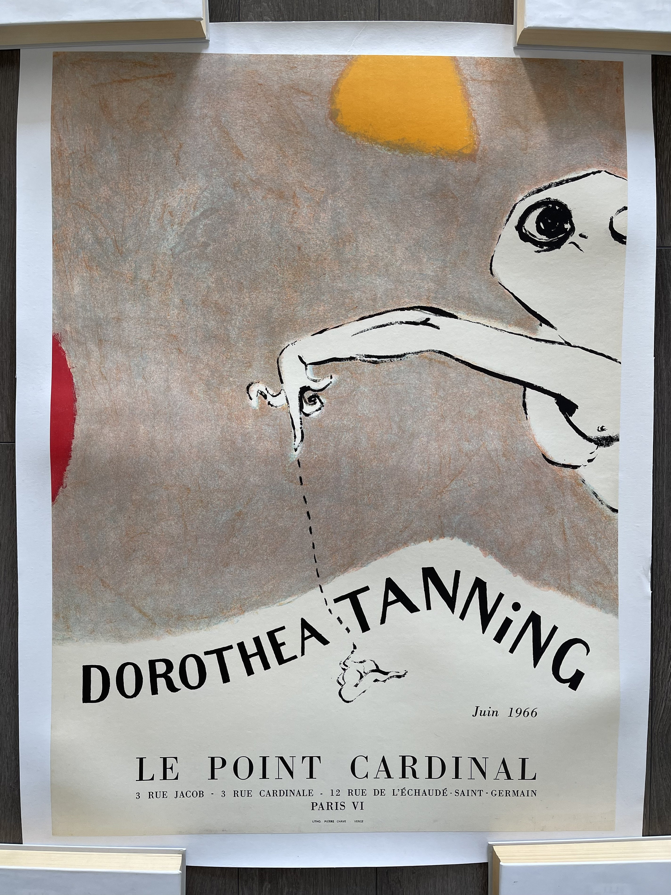 Original Poster Dorothea Tanning Le Point Cardinal, 1966 - Paris - Etsy