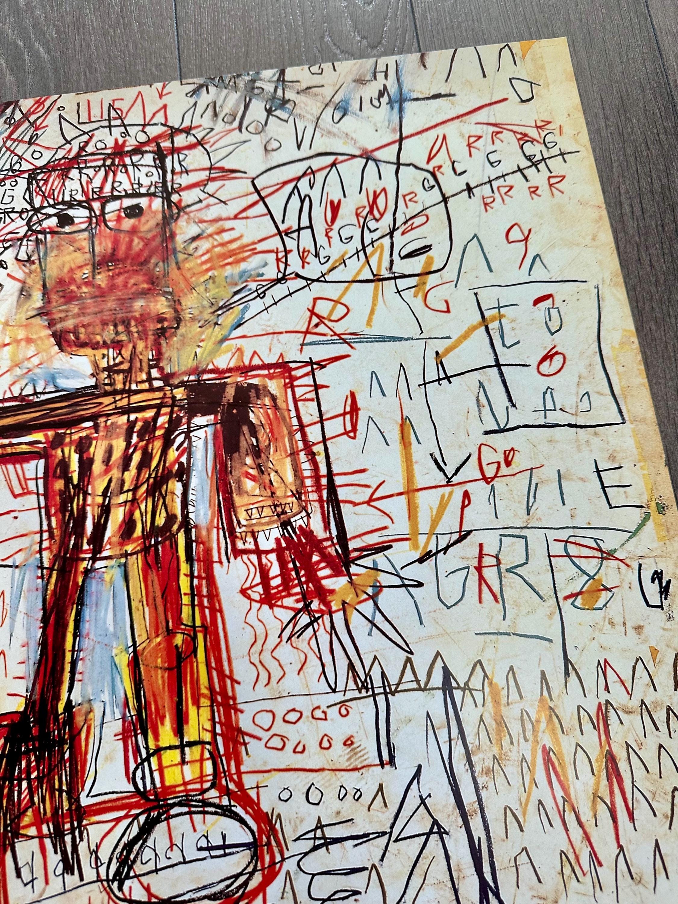 Original Jean-michel Basquiat Poster, 1997 "small Size" - Etsy