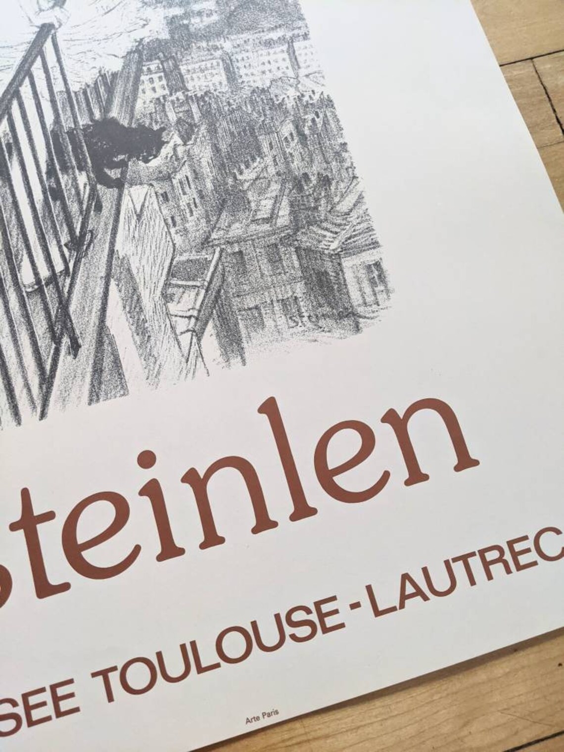 Original Exhibition Poster Steinlen Musée Toulouse Lautrec 1971 - Etsy