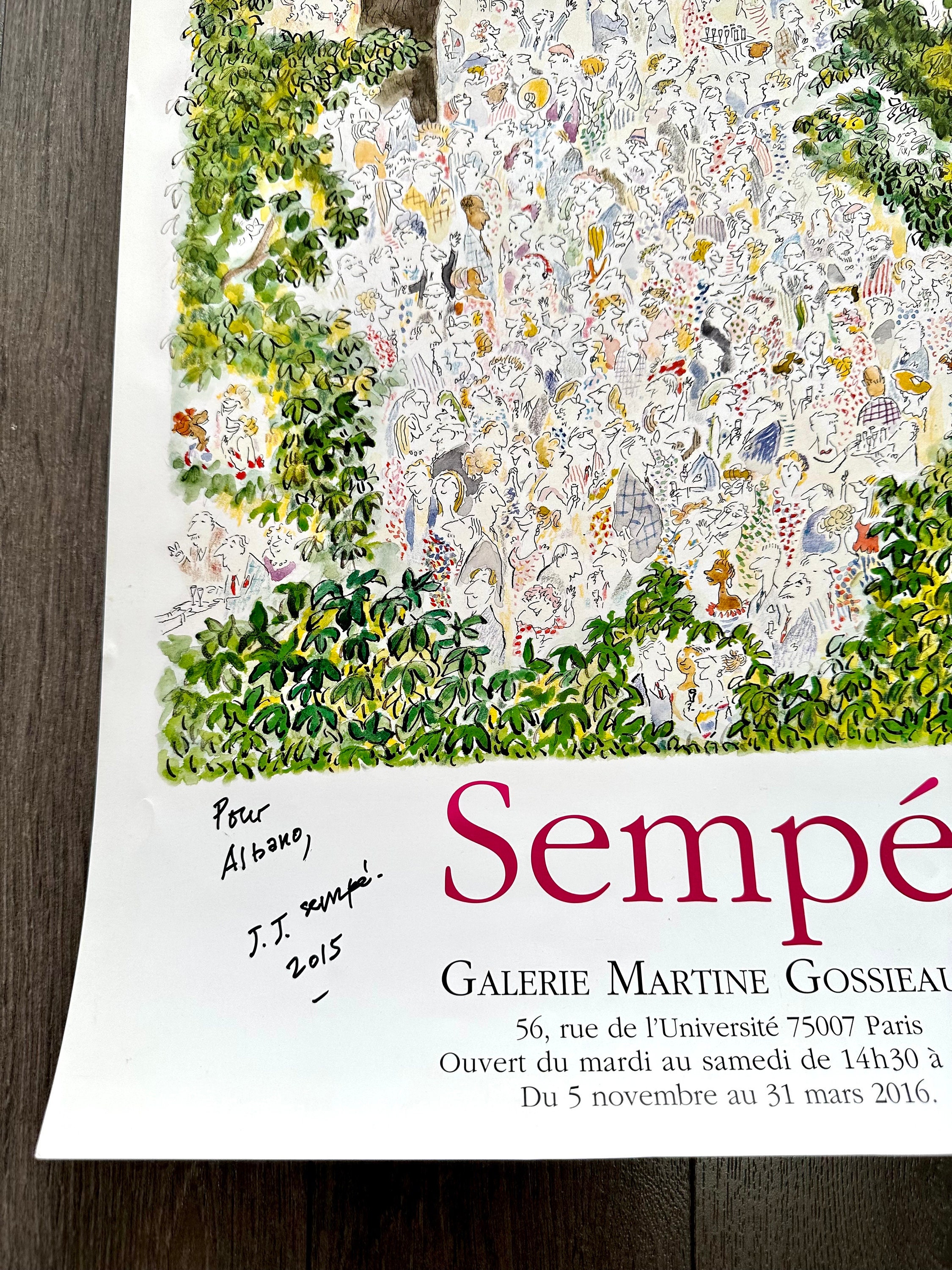 Original Sempe Poster Galerie Martine Gossieaux 2015, Paris - Etsy