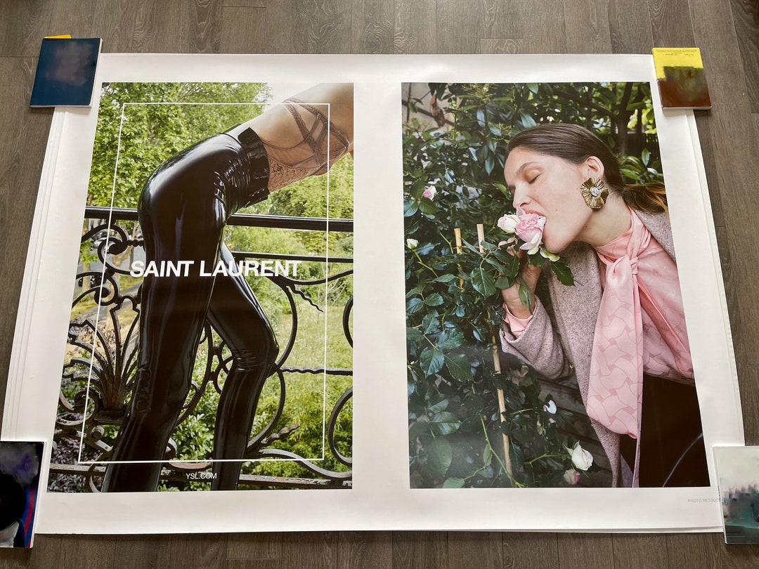 Original Large French Fashion Poster - Etsy