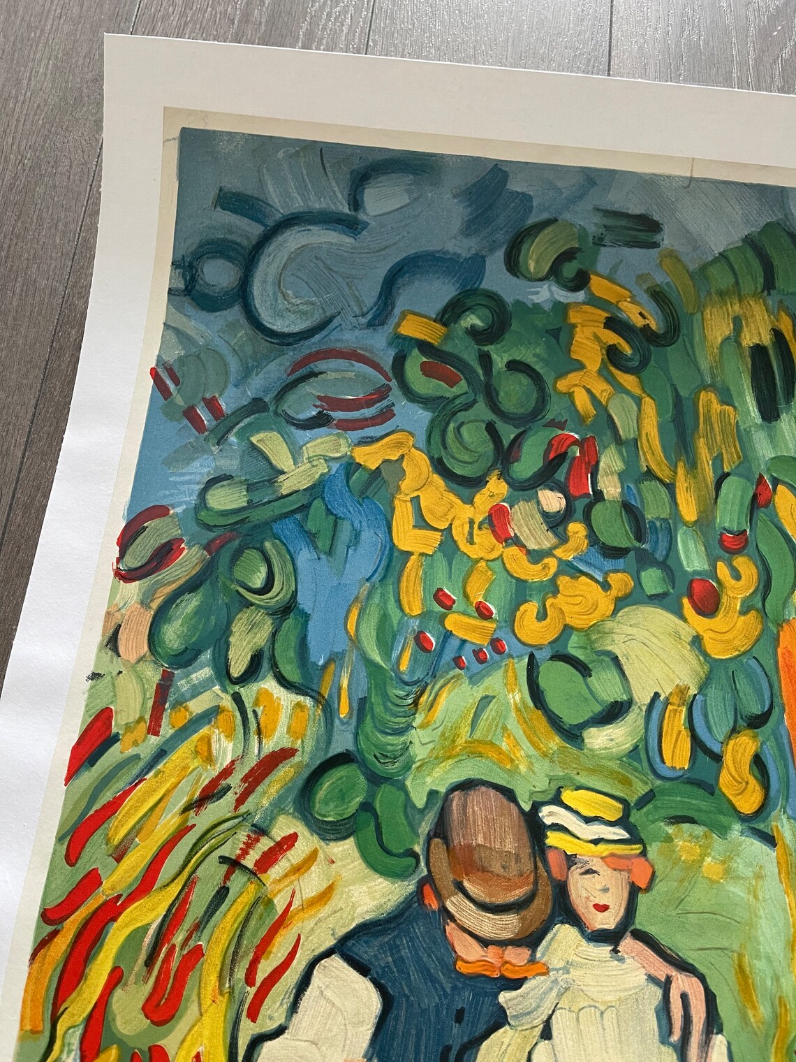 Original Lithographic Poster Les Fauves Galerie Charpentier 1962 ...