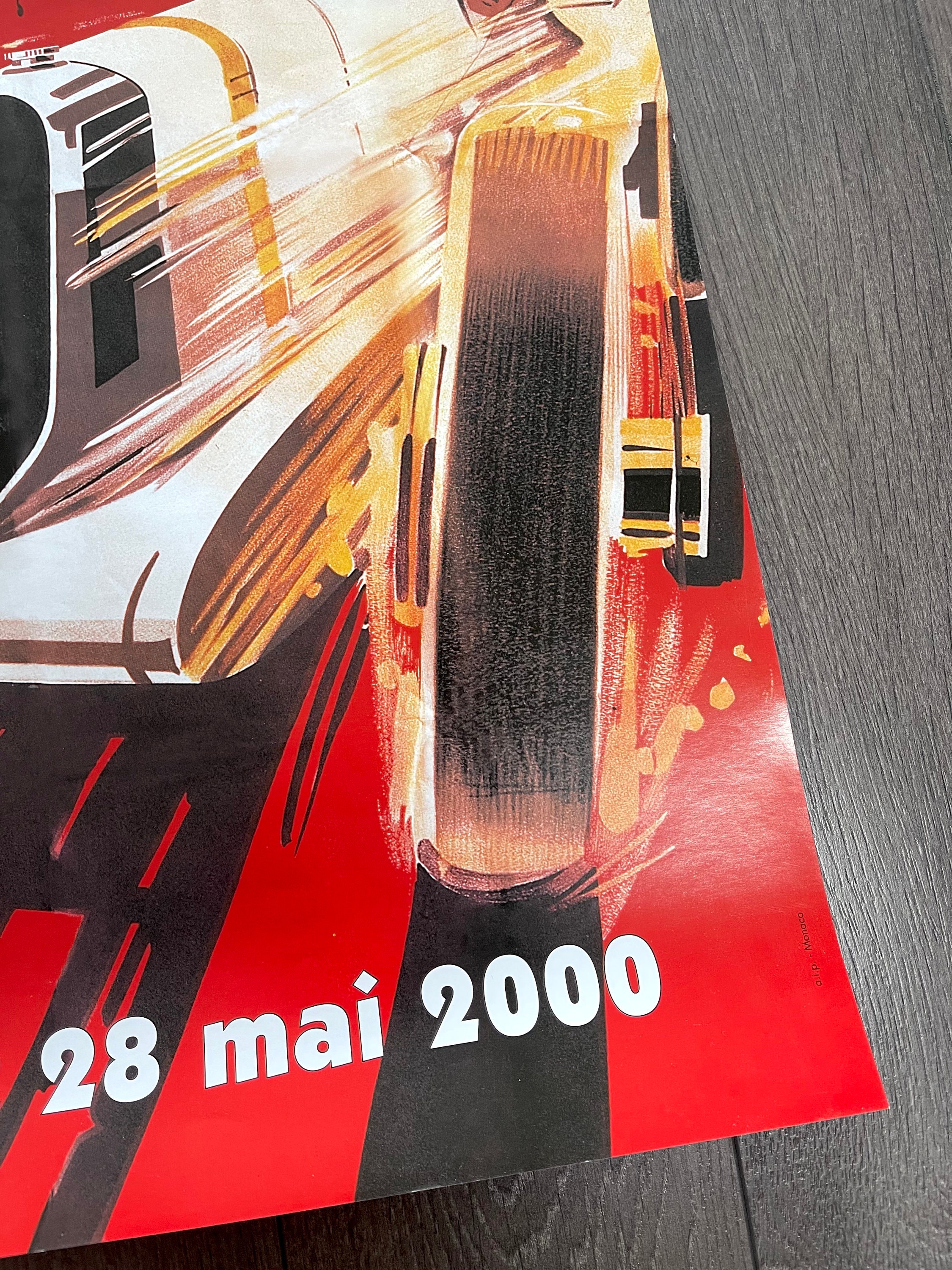 Original Formula 1 Poster - Historique Grand Prix Monaco 2000 - Etsy