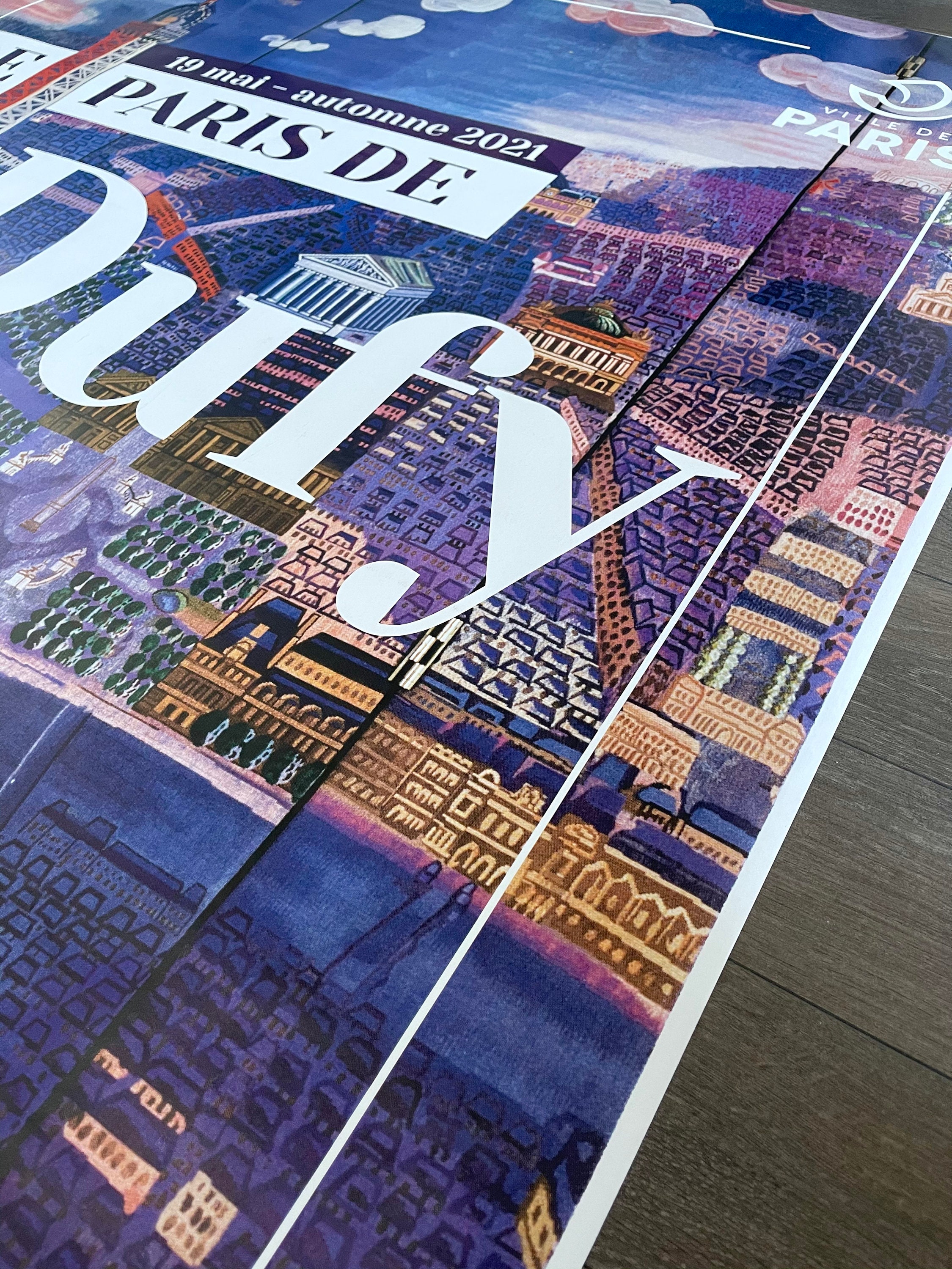 Original Large Poster Raoul Dufy 2021 - Musée De Montmartre - Big Size ...