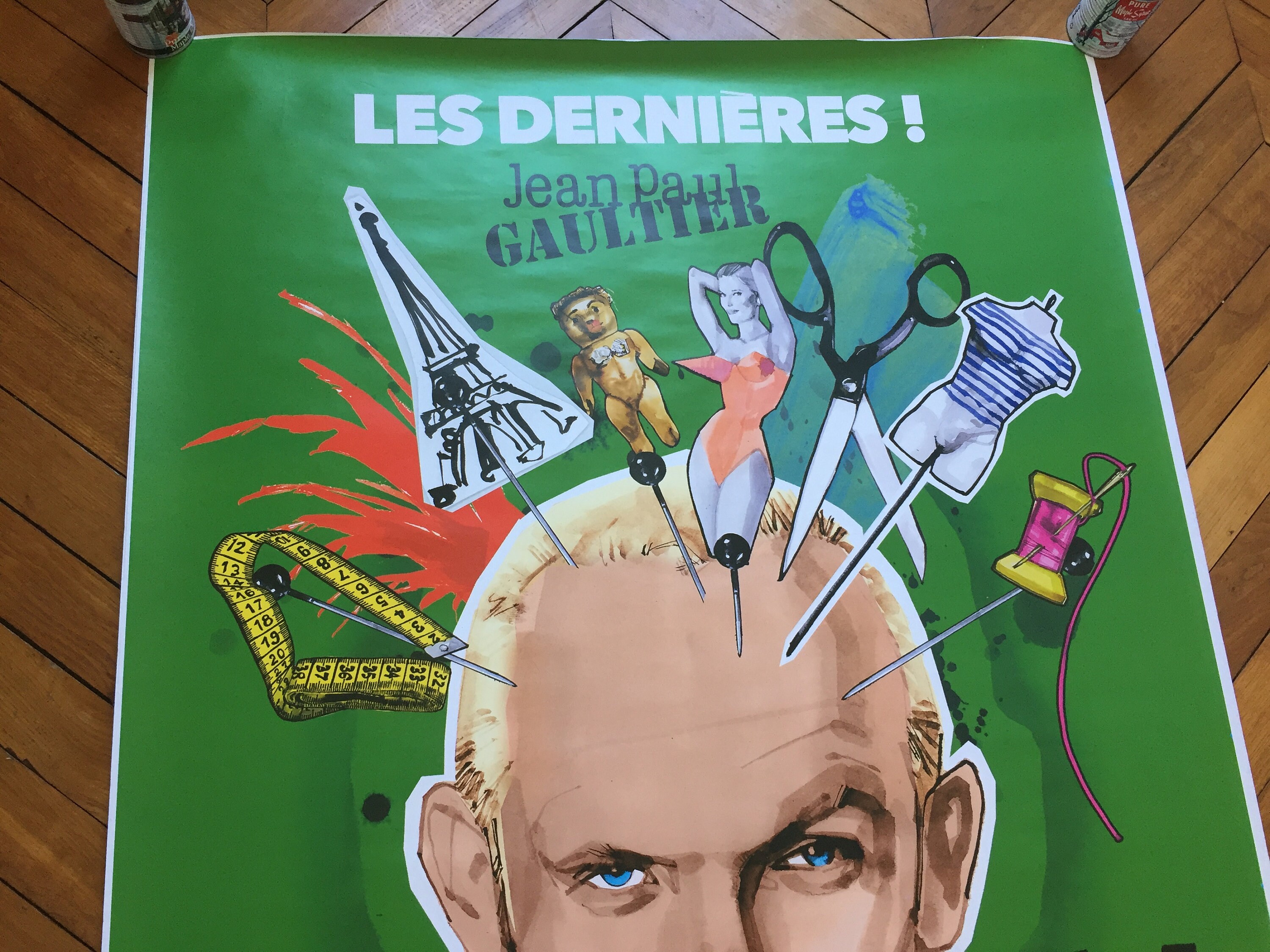 Original Poster Jean Paul Gaultier Fashion Freak Show Folies Bergere ...