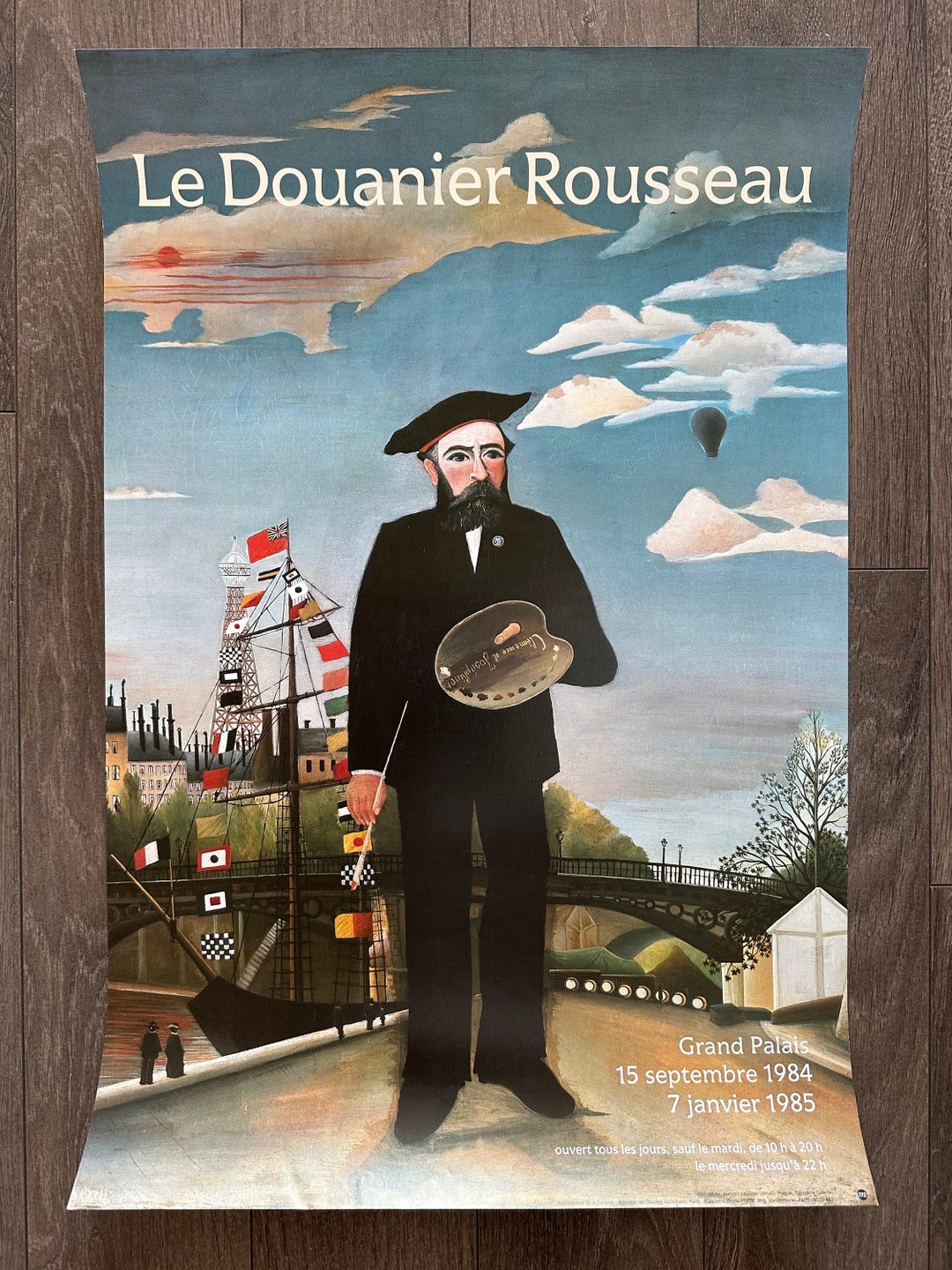 Original Henri Rousseau Poster « le Douanier Rousseau » 1984 - Etsy