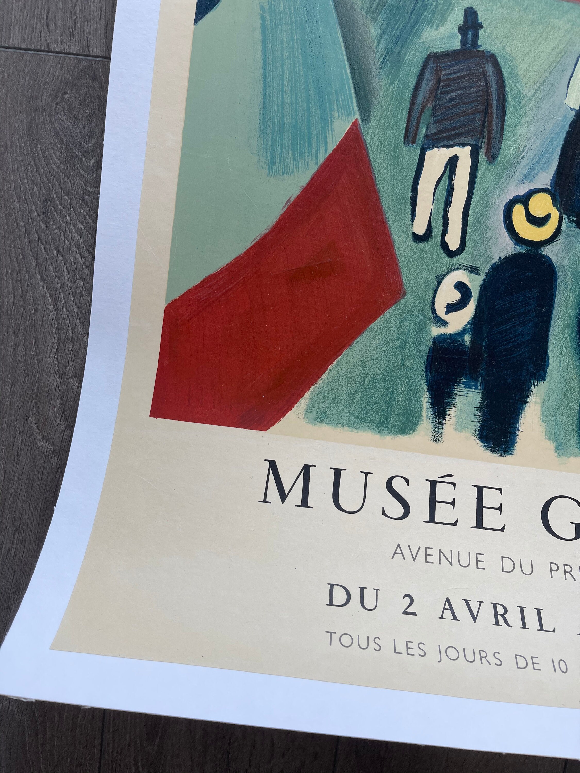Original Exhibition Poster Raoul Dufy 1954 MOURLOT - Etsy