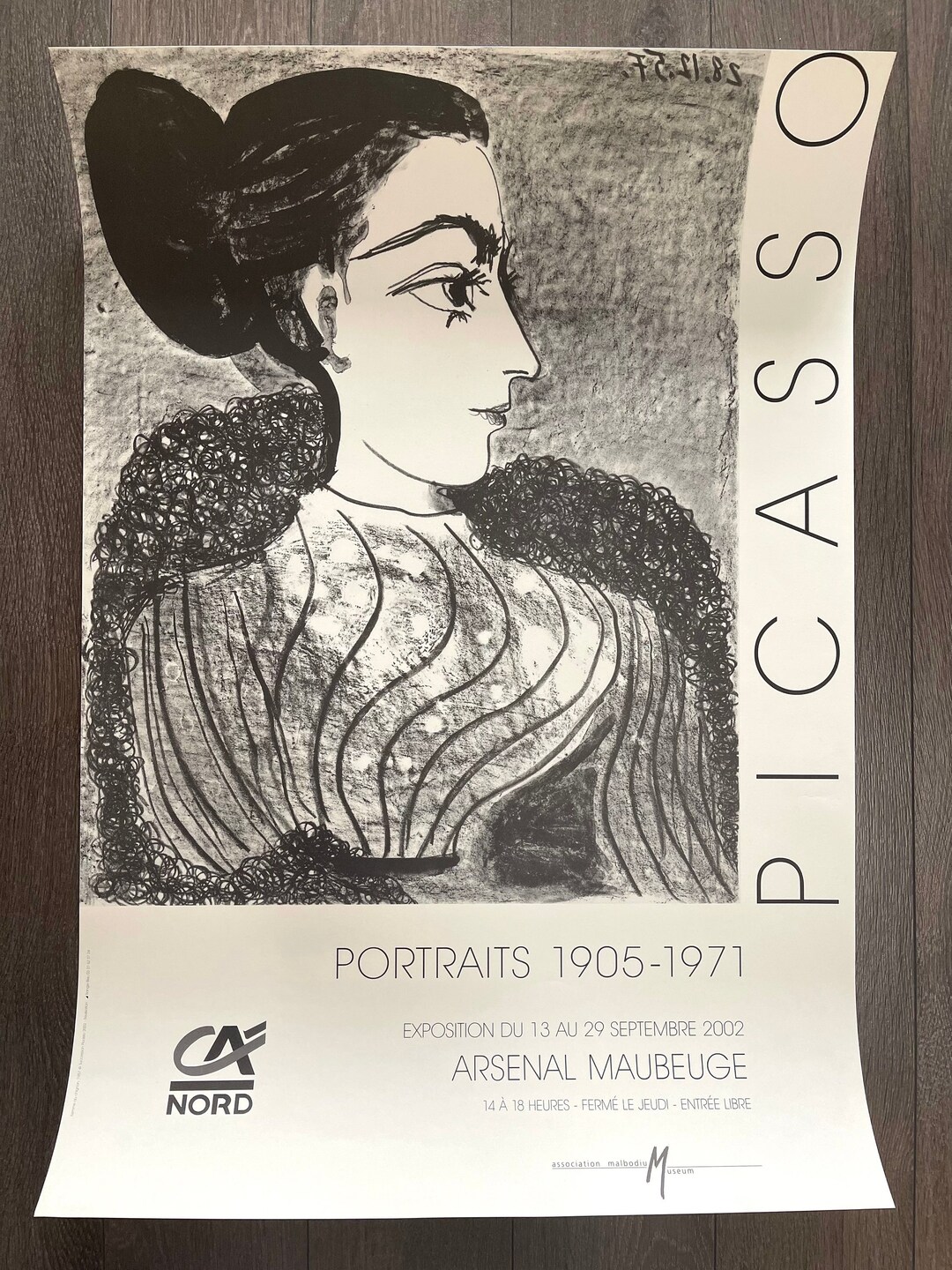 Original Exhibition Poster by Pablo Picasso 2002 - Etsy