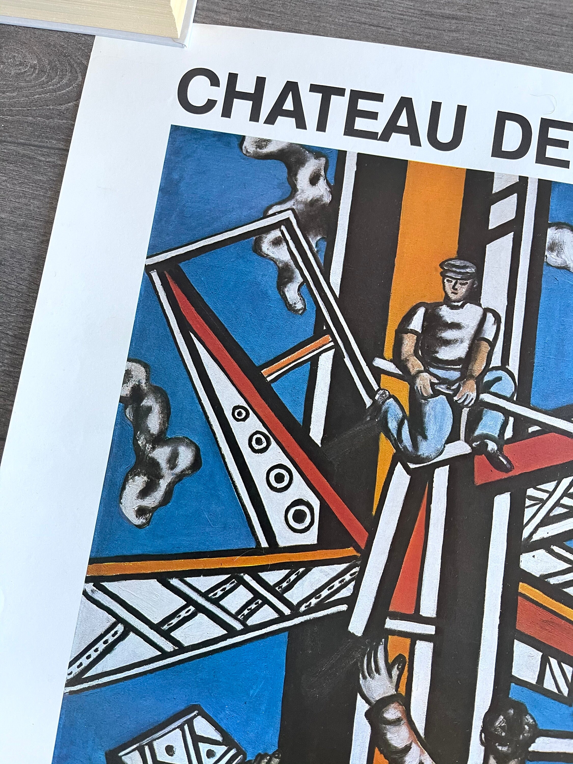 Original Fernand Leger Poster chateau De Vascoeuil 1979 - Etsy Australia