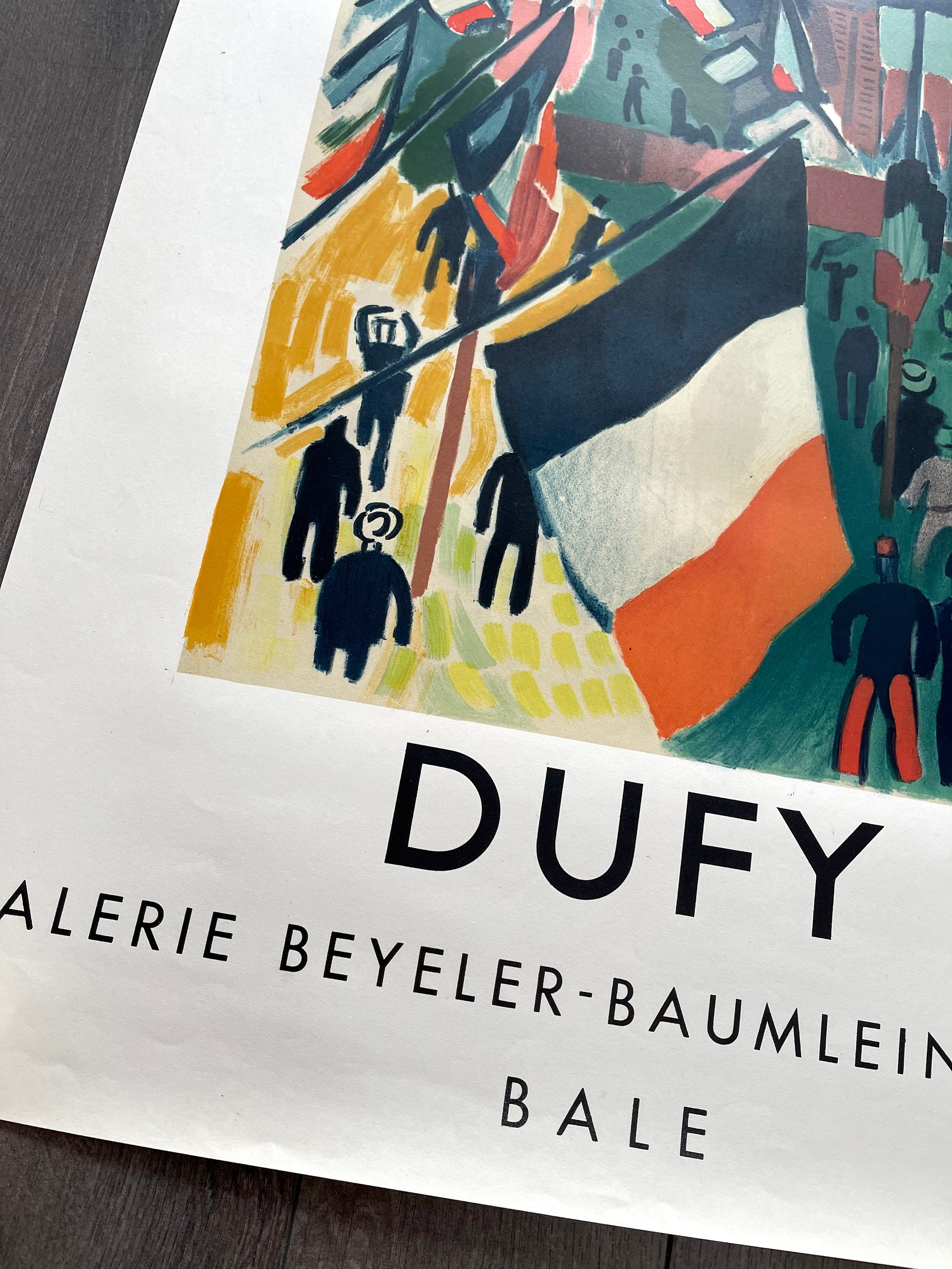 Original Raoul Dufy Poster 1957 - Mourlot - Etsy