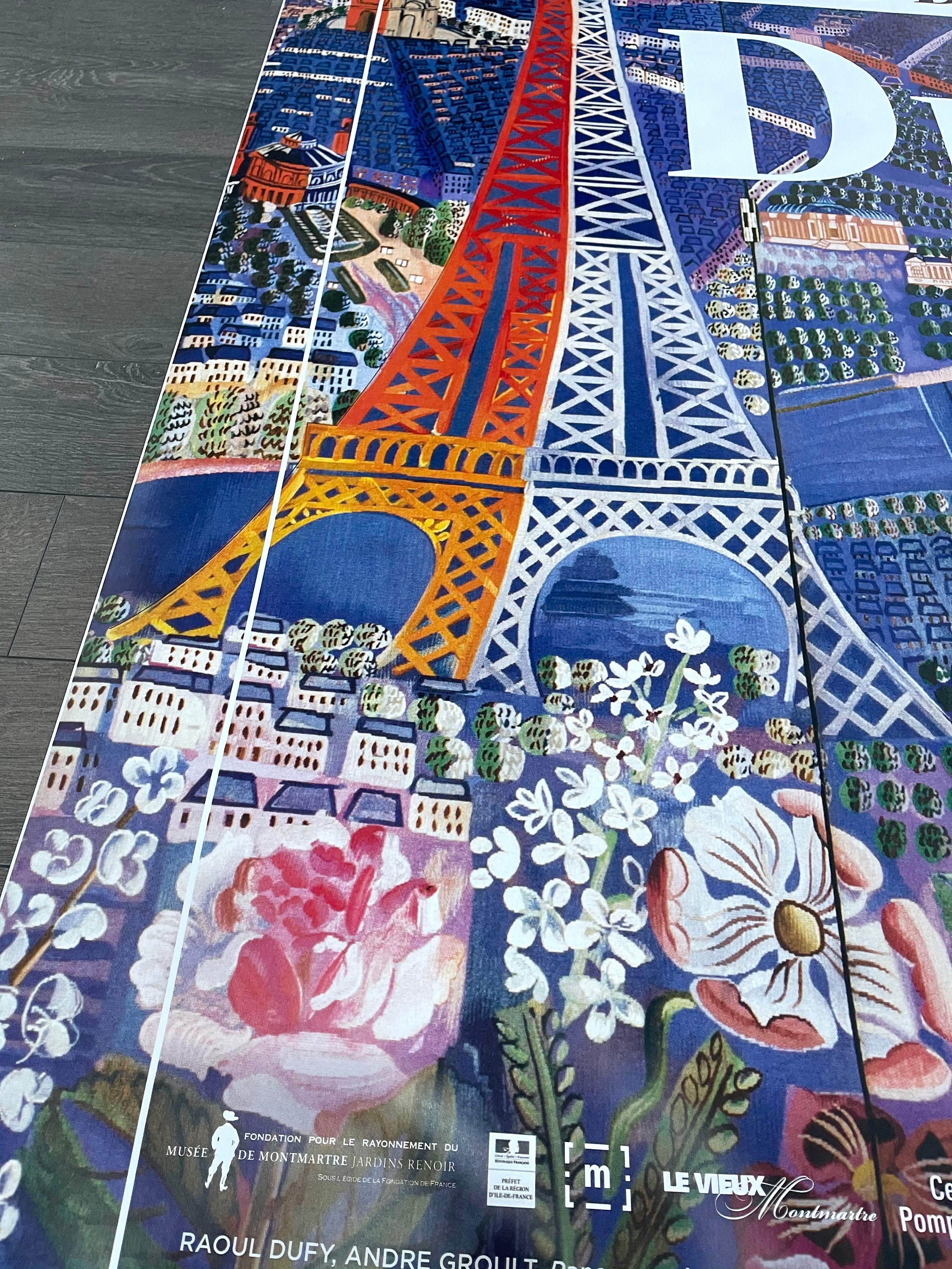 Original Large Poster Raoul Dufy 2021 - Musée De Montmartre - Big Size ...