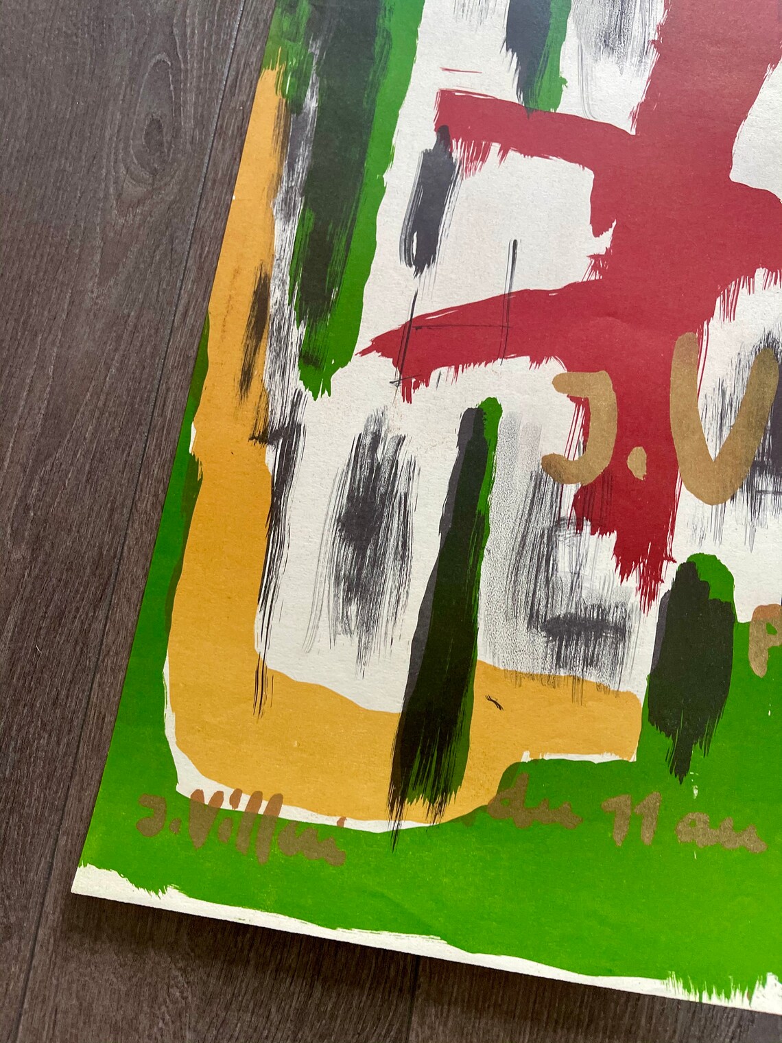 Original Poster Villeri 1948-1953 - Etsy