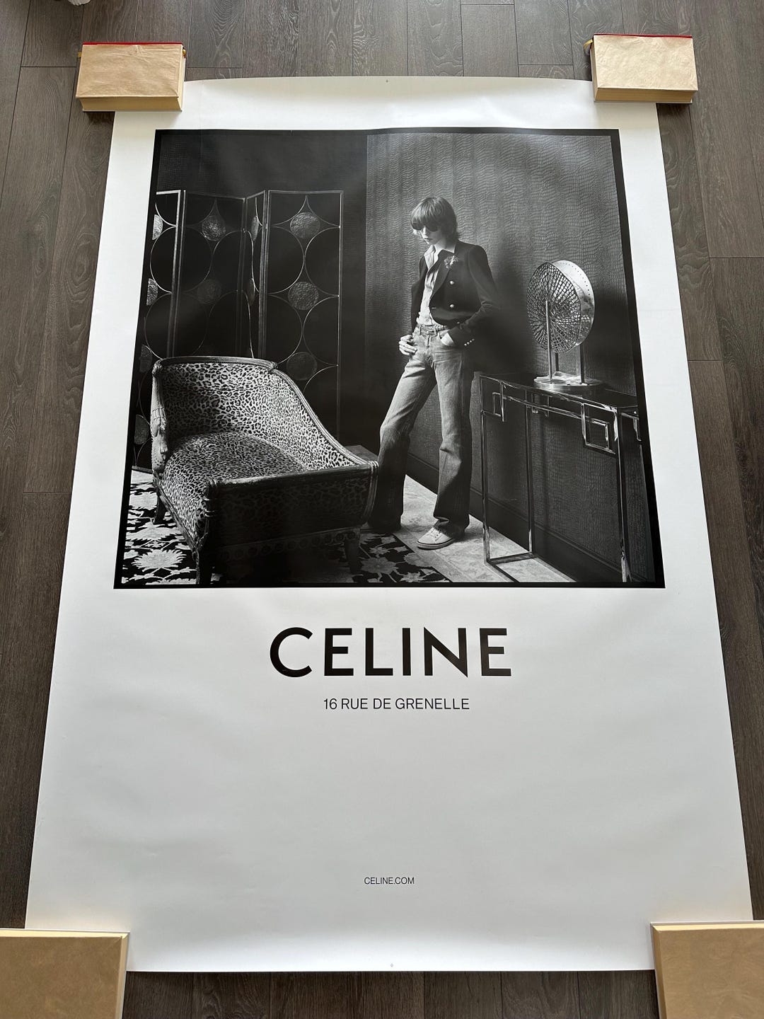 Original Celine Poster Vintage Living Room - Etsy