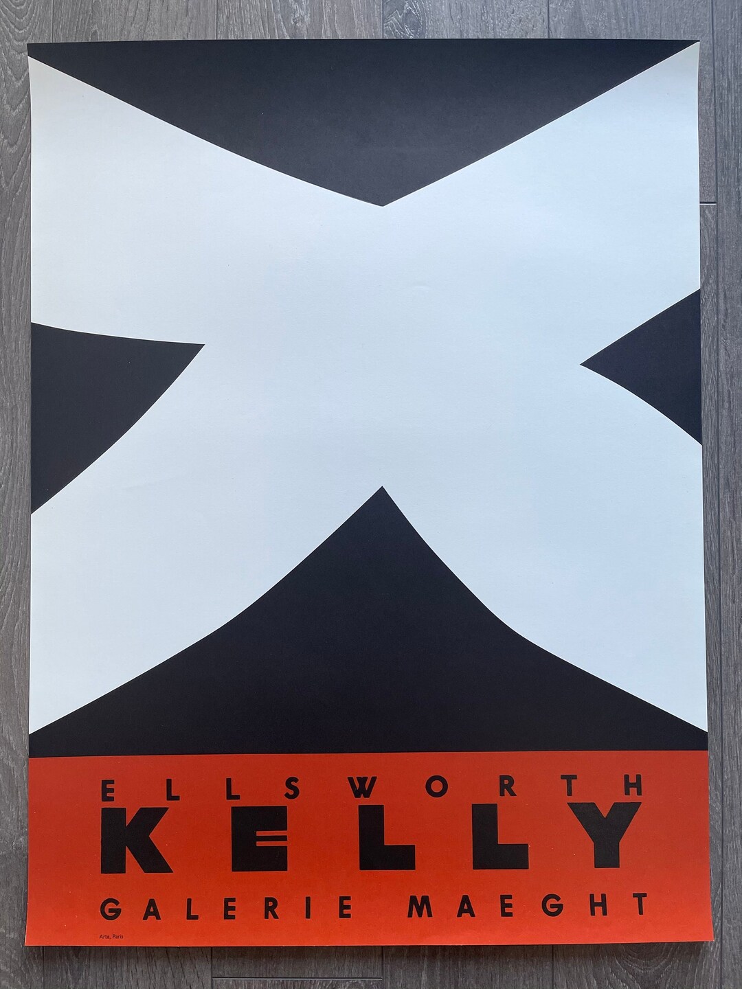 Original Exhibition Poster Kelly 1958 Galerie Maeght - Etsy