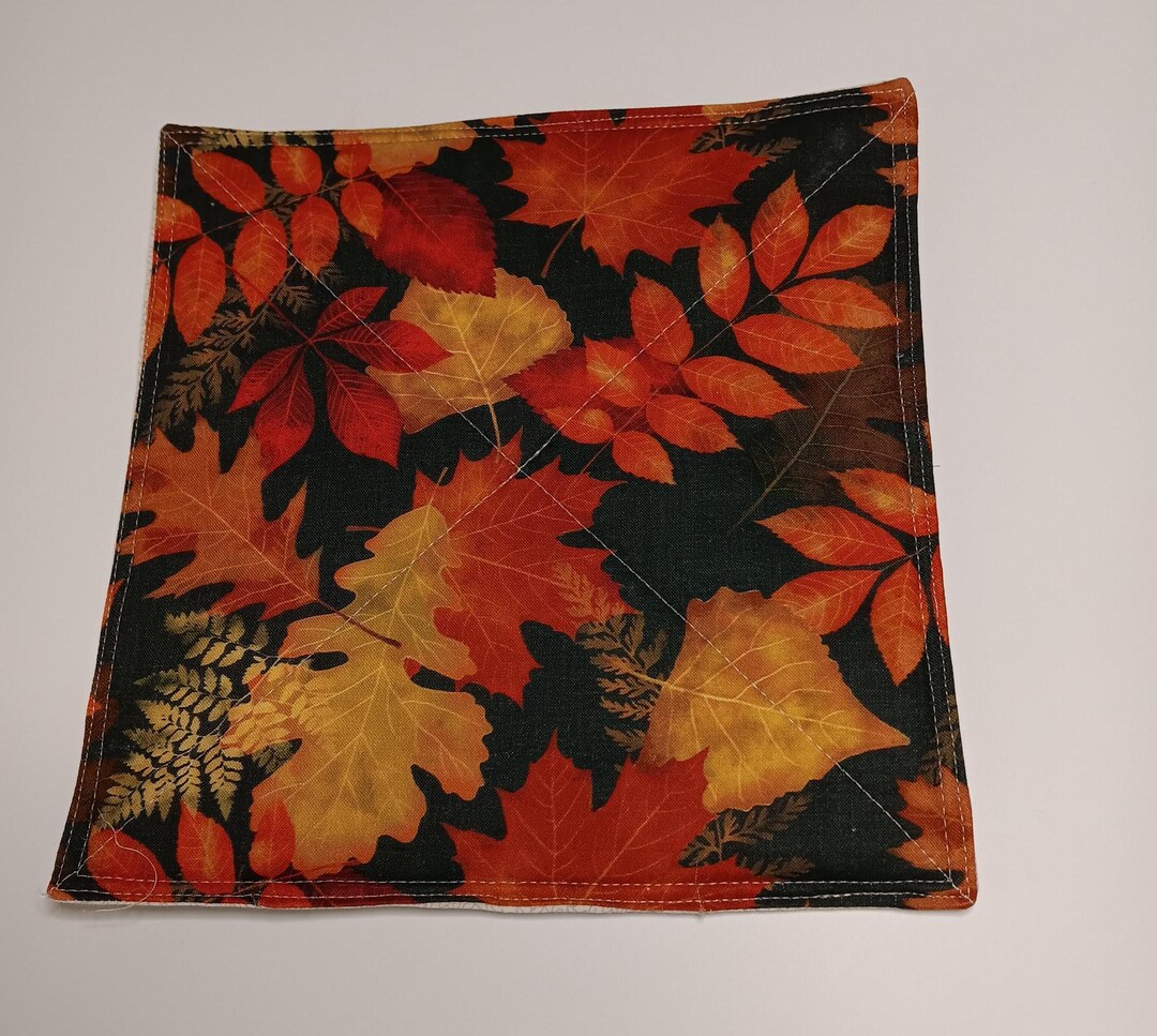 Large 10X10 Inch Trivet in Fall Pattern for Kitchen Fall Decor, Heat ...