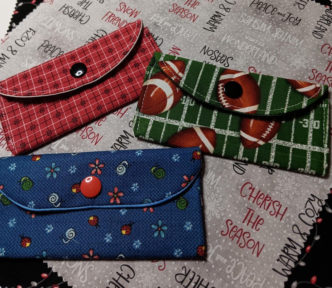 Set of 3 Gift Card Holders, Chapstick Holders, Pocket Items, Nail ...