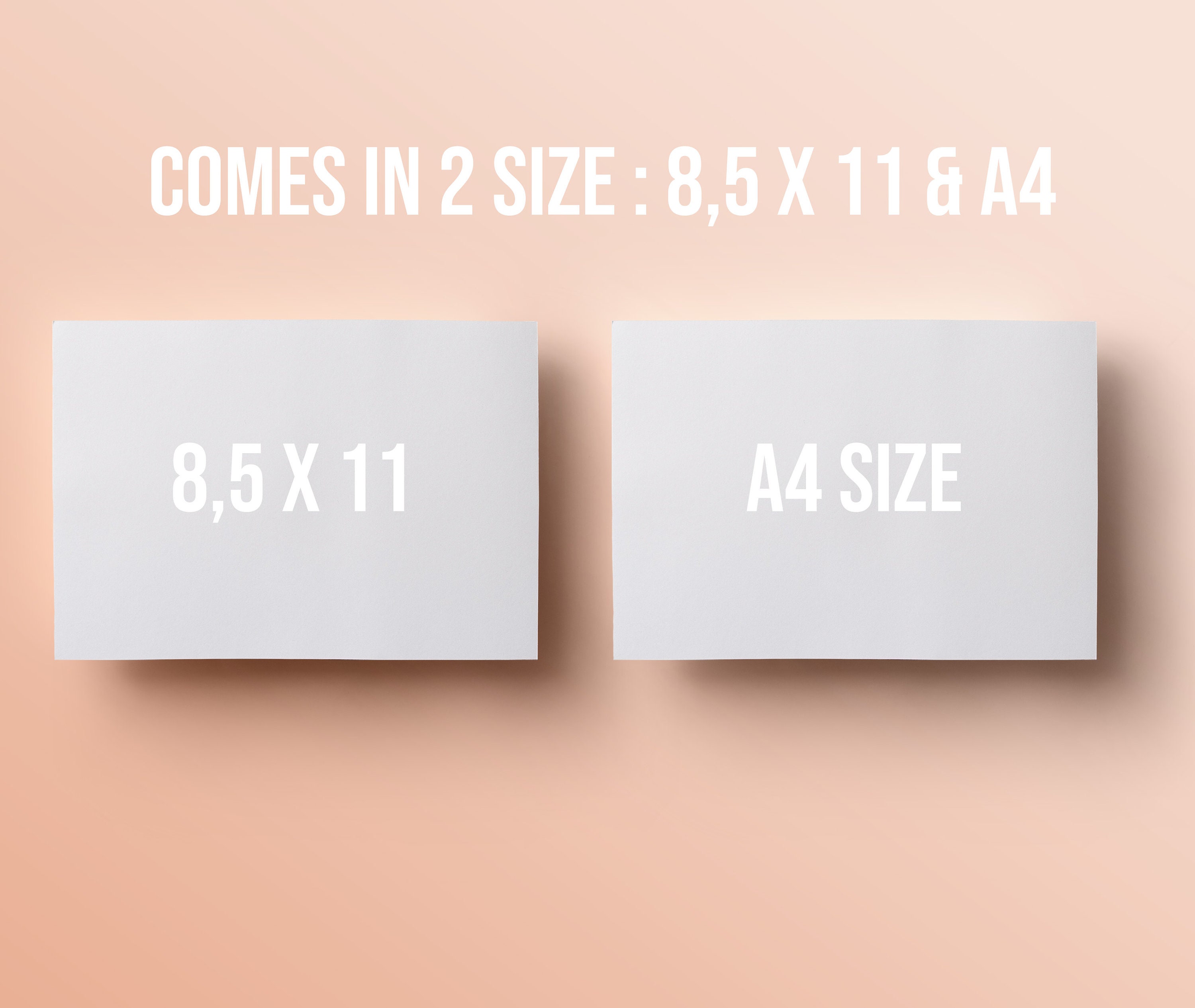2024 Monthly Calendar With Notes, Printable Template, Minimalist ...