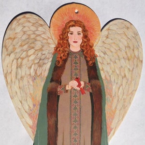 Angel With Animals Ornament - Etsy