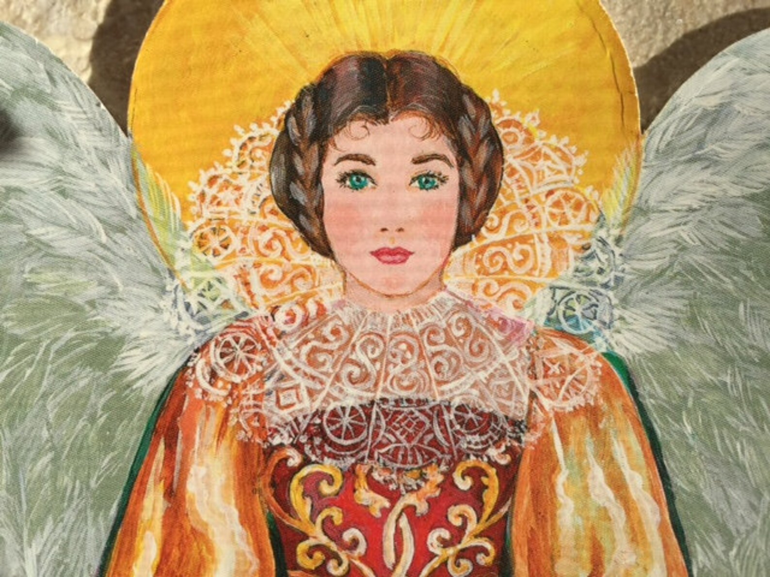 Angel Ornament - Elizabethan Style - Etsy