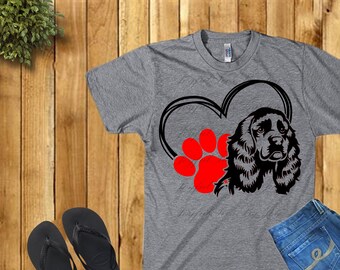 Cocker Spaniel Shirt | Etsy