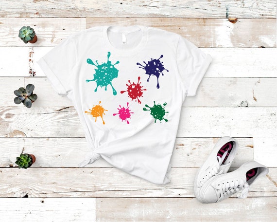 Paint Splatter Shirt | Etsy