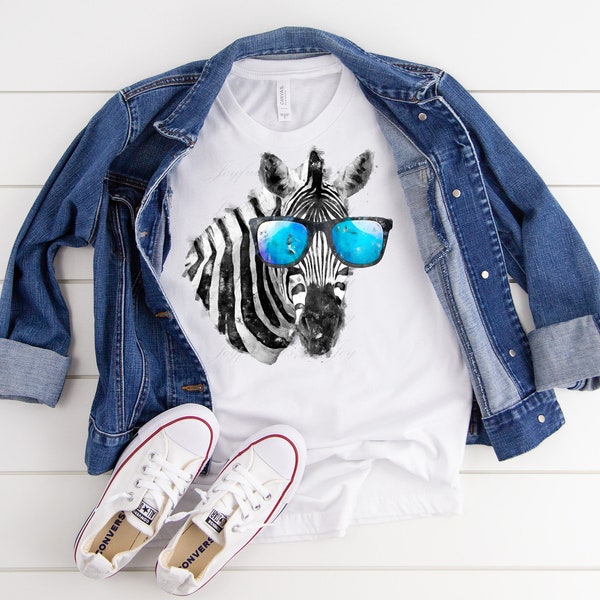 Zebra Shirt - Etsy