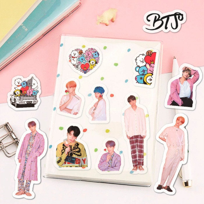 Vinil STICKERS Bangtan boys BTS stikers computer stickers | Etsy