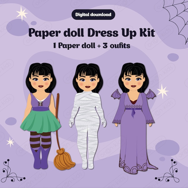 Cut Out Doll - Etsy